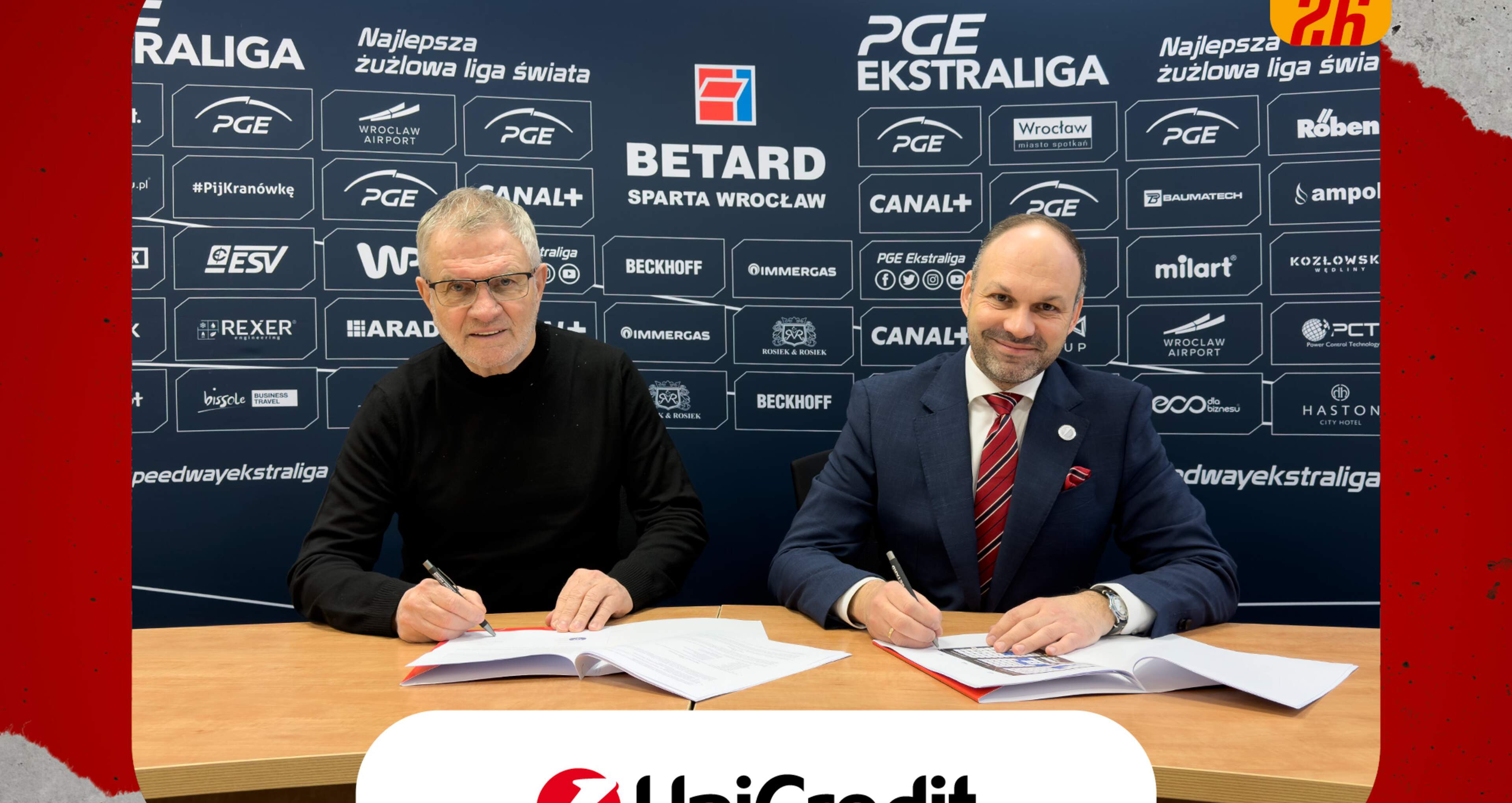 UniCredit nowym Partnerem WTS Sparta Wrocław