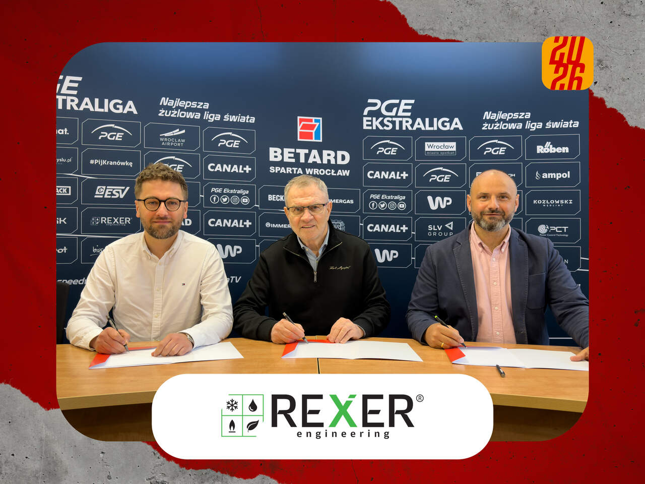 REXER przedłuża współpracę z WTS Sparta Wrocław na sezony 2026–2027