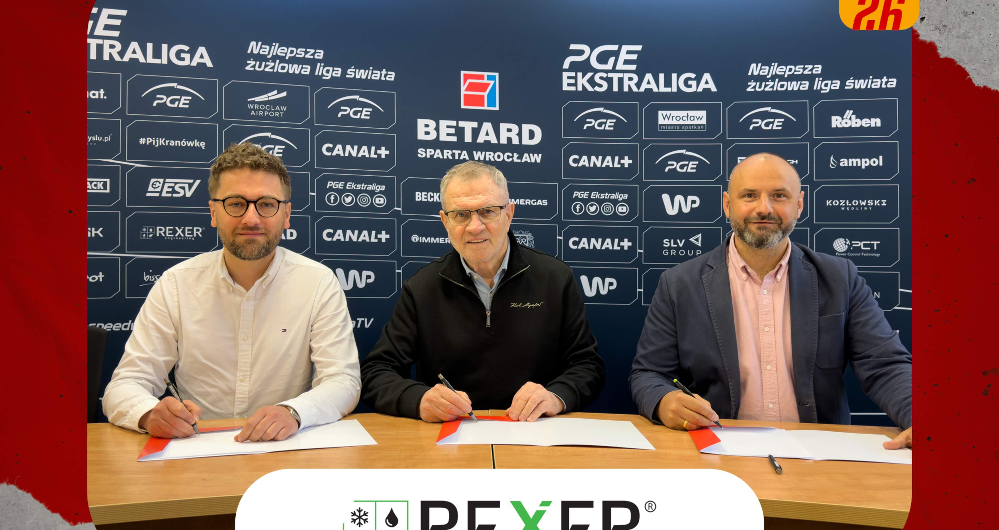 REXER przedłuża współpracę z WTS Sparta Wrocław na sezony 2026–2027